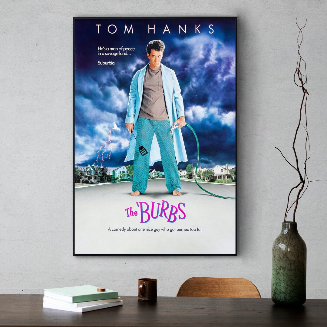 The 'burbs Movie Poster, High Quality Canvas Poster, Holiday Gifts - Etsy