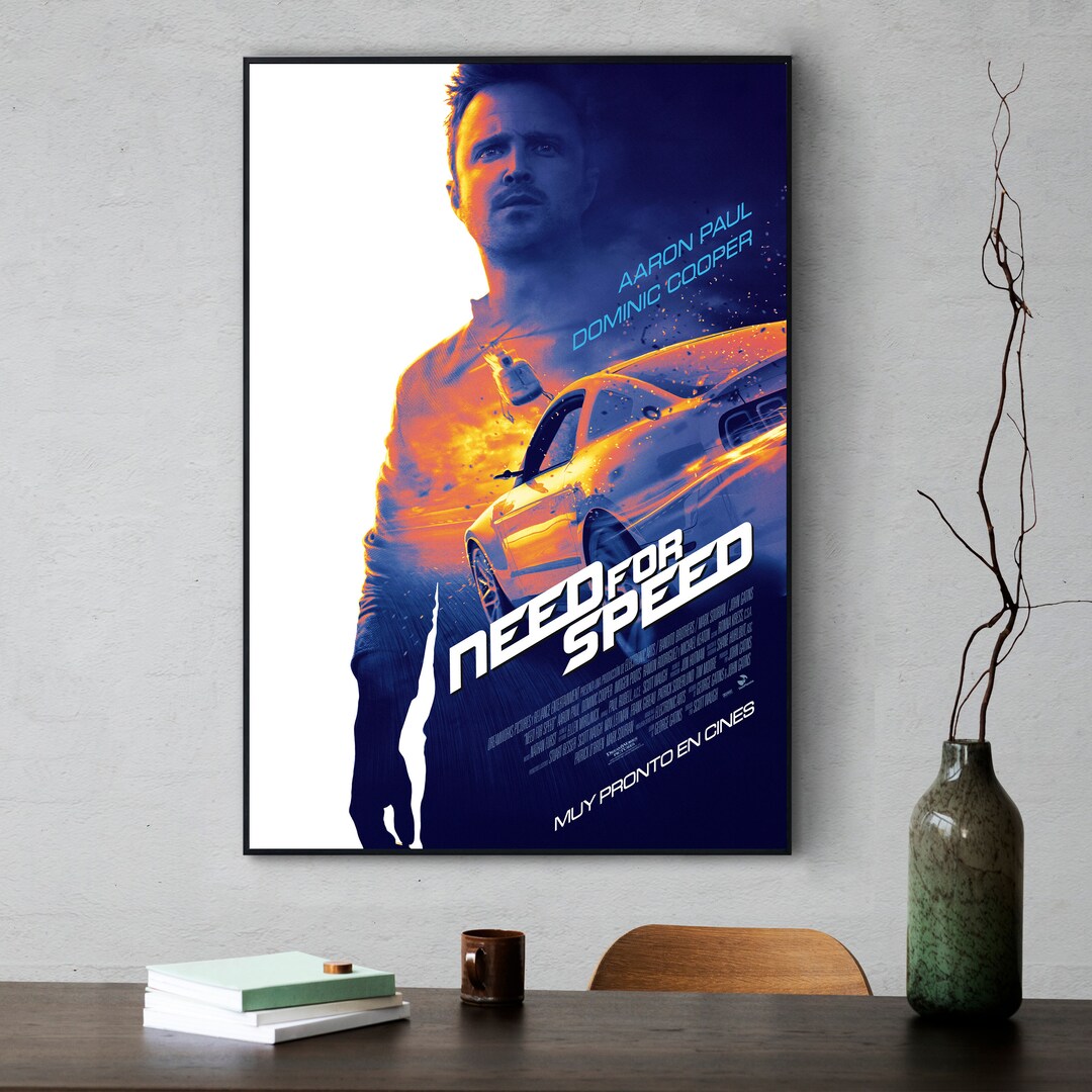 Need for Speed Movie Poster, High Quality Canvas Poster, Holiday Gifts ...