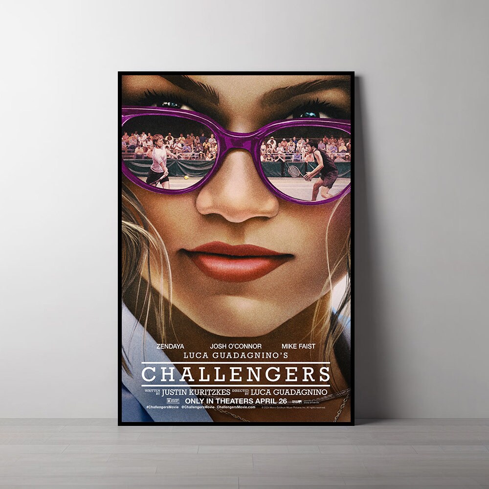 Challengers Movie Poster, High Quality Canvas Poster, Holiday Gifts - Etsy