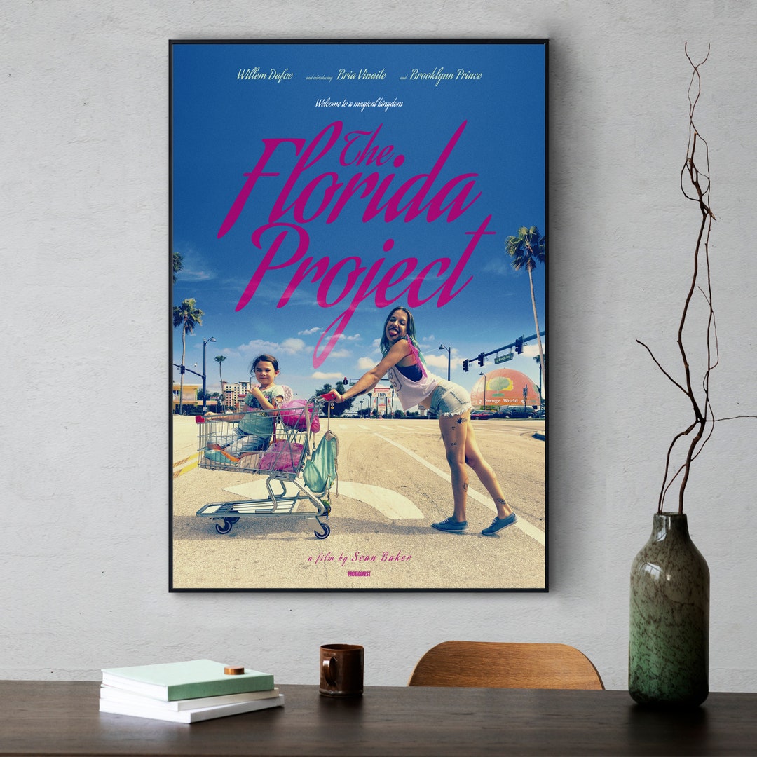 The Florida Project Movie Poster, High Quality Canvas Poster, Holiday ...