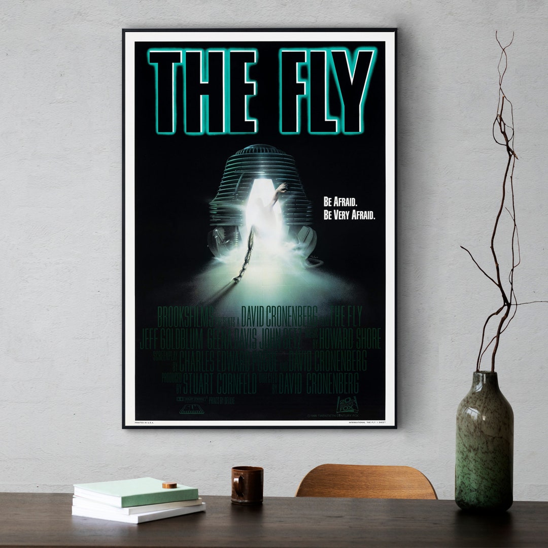 The Fly Movie Poster, High Quality Canvas Poster, Holiday Gifts - Etsy