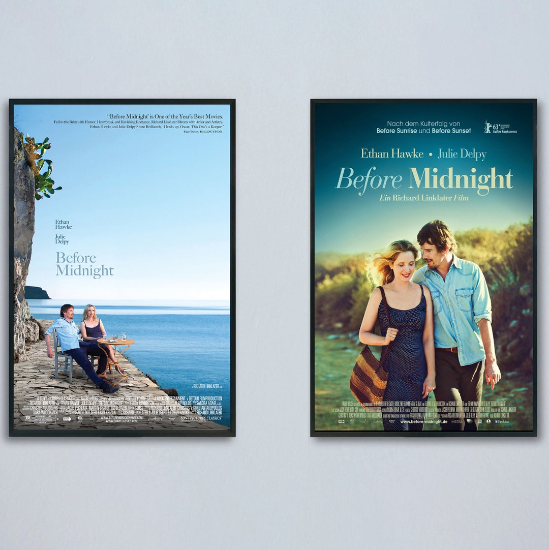 Before Midnight Movie Poster, High Quality Canvas Poster, Holiday Gifts ...