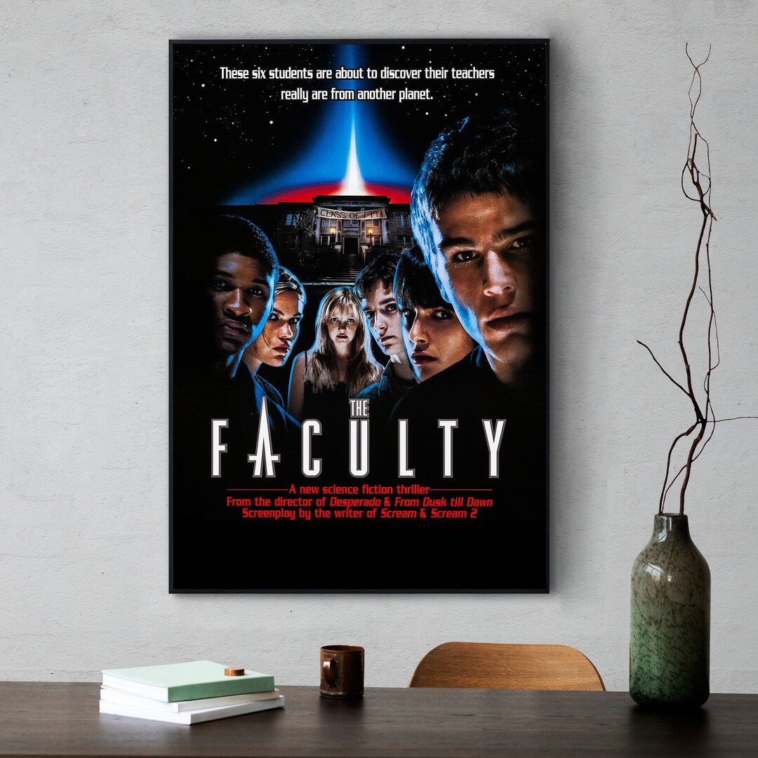 The Faculty Movie Poster, High Quality Canvas Poster, Holiday Gifts - Etsy