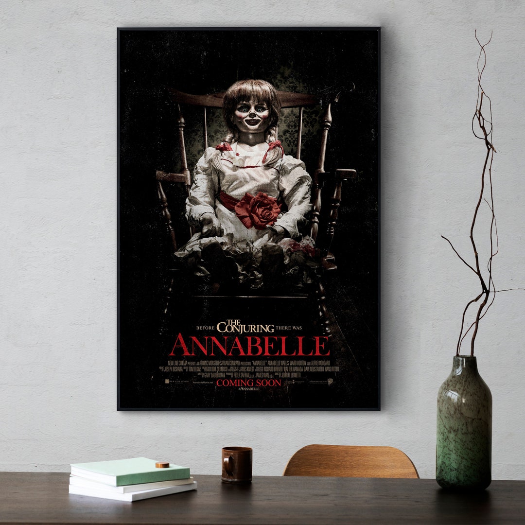 Annabelle Movie Poster, High Quality Canvas Poster, Holiday Gifts - Etsy