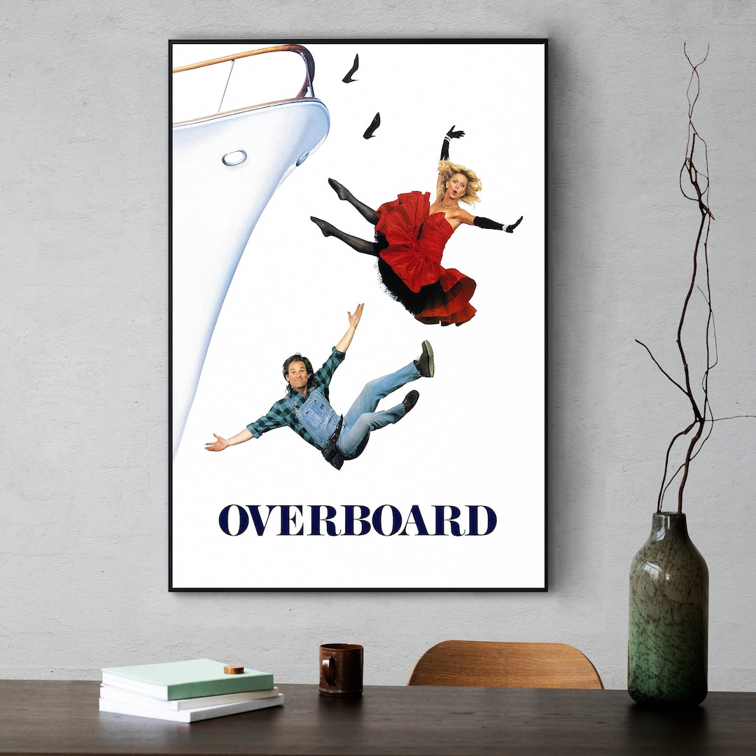 Overboard Movie Poster, High Quality Canvas Poster, Holiday Gifts - Etsy