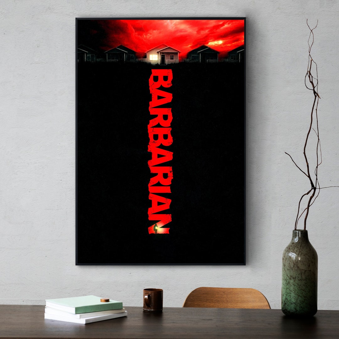 Barbarian Movie Poster, High Quality Canvas Poster, Holiday Gifts - Etsy