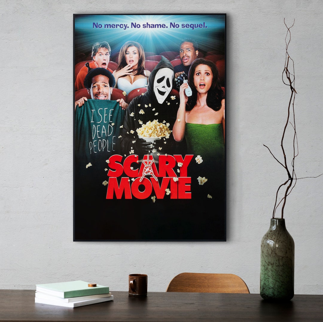 Scary Movie Movie Poster, High Quality Canvas Poster, Holiday Gifts - Etsy