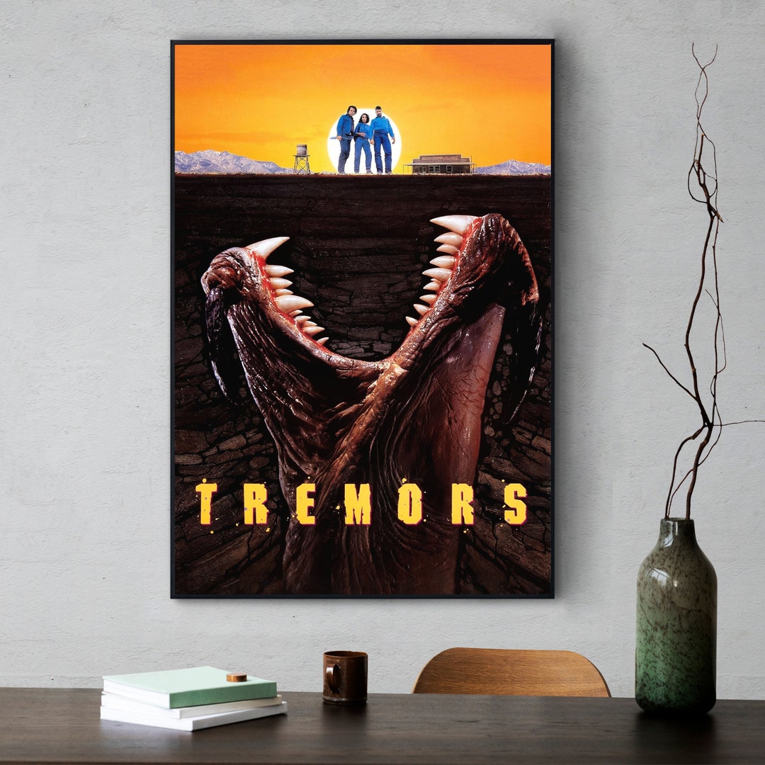 Tremors Movie Poster, High Quality Canvas Poster, Holiday Gifts - Etsy