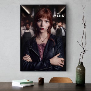 The Menu Movie Poster, High Quality Canvas Poster, Holiday Gifts - Etsy