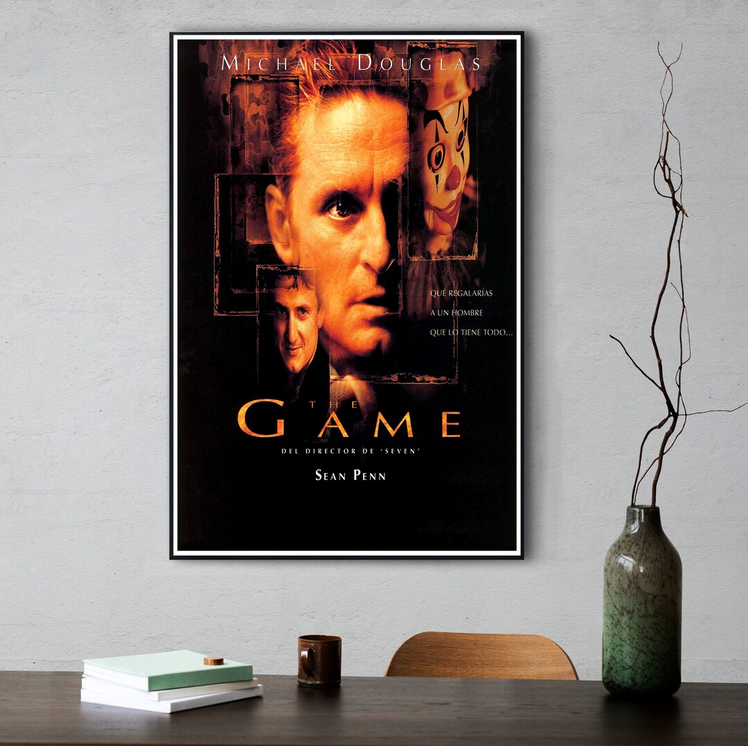 The Game Movie Poster, High Quality Canvas Poster, Holiday Gifts - Etsy