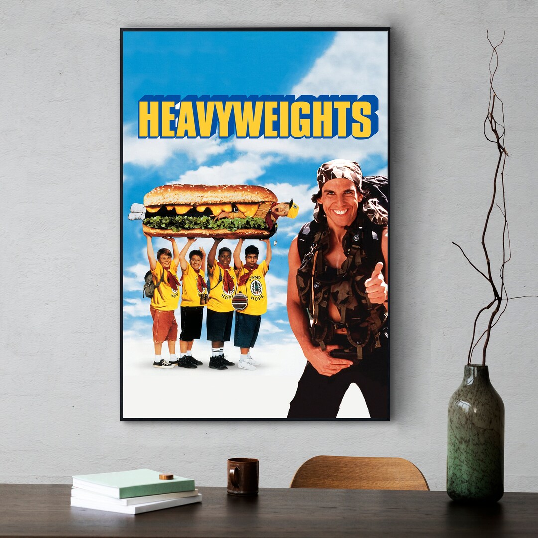 Heavyweights Movie Poster, High Quality Canvas Poster, Holiday Gifts - Etsy