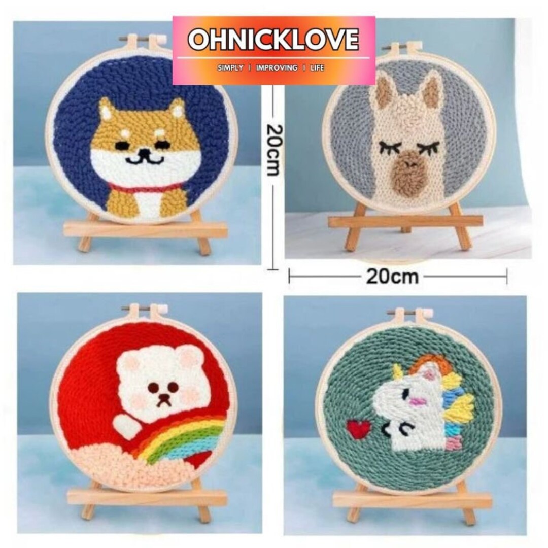 Super Cuty DIY Picture for Kids With Cute Animals Selfmade Made of ...