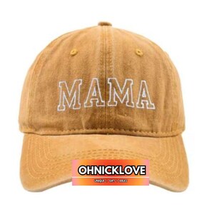 MOM MAMA MINI Family Caps, Baseball Cap With Classic Embroidery in 4 ...