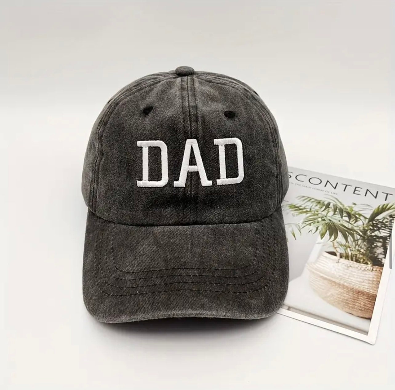 MOM DAD MINI Family Caps, Baseball Cap in Grey Washed, Outdoor Cap - Etsy