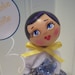 Wooden Clothes Pin Doll Hand Painted One of A Kind - Etsy