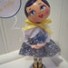 Wooden Clothes Pin Doll Hand Painted One of A Kind - Etsy