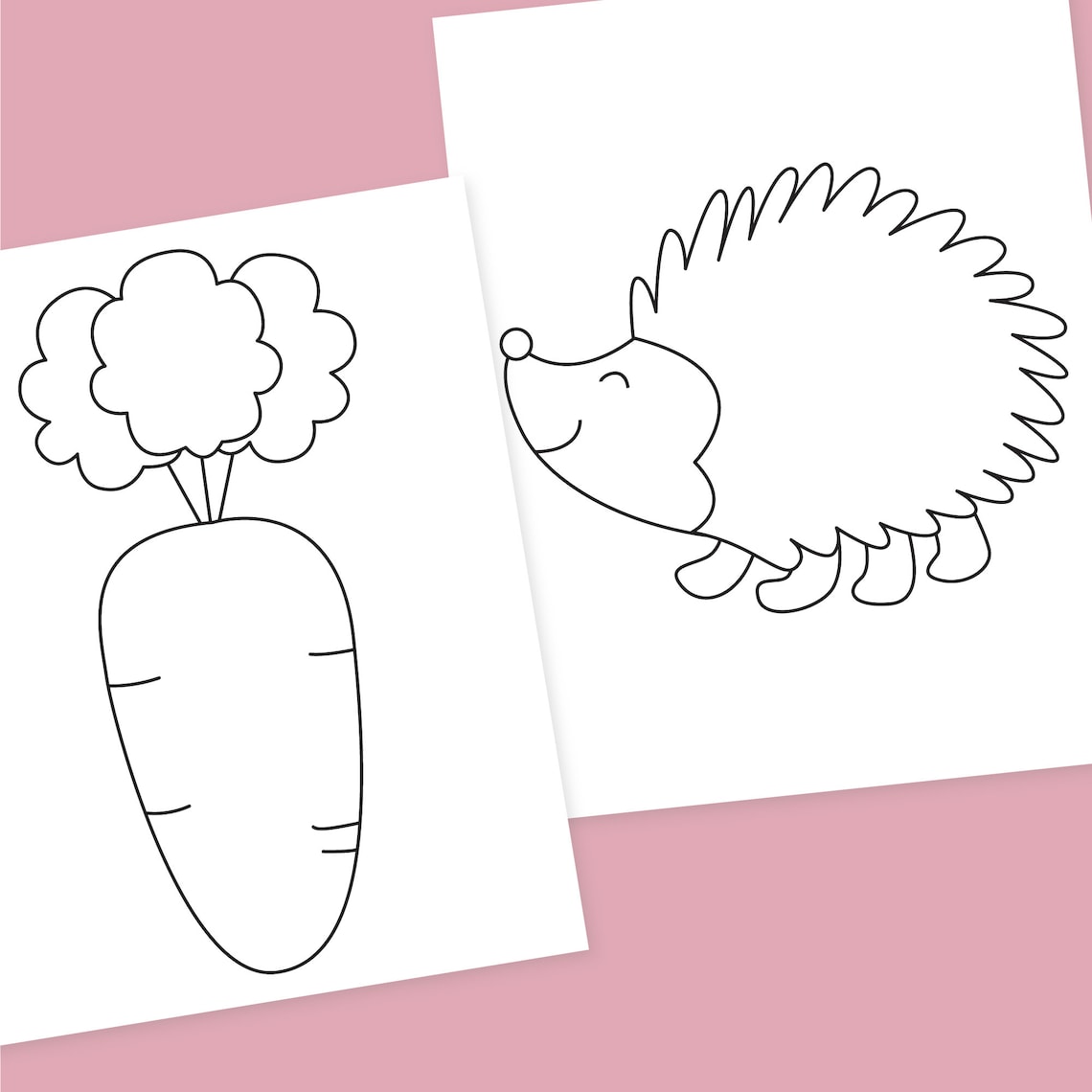 51 Printable Easy Coloring Pages for Kids, Toddlers, Preschoolers ...