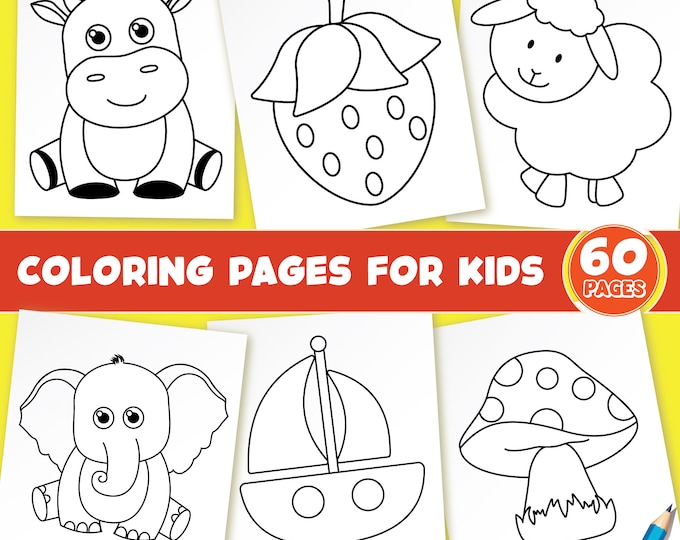 70 Summer Printable Coloring Pages for Kids, Toddlers, Preschoolers ...