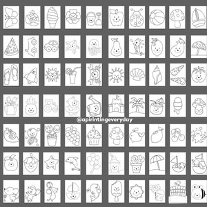 70 Summer Printable Coloring Pages for Kids, Toddlers, Preschoolers ...