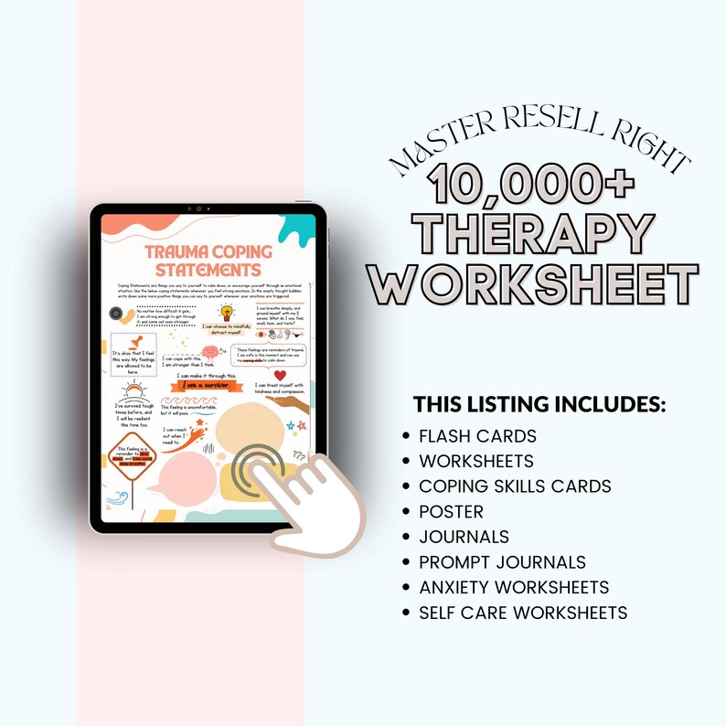 Therapy Bundle, Psychology Worksheets, Internal Family Systems, DBT ...