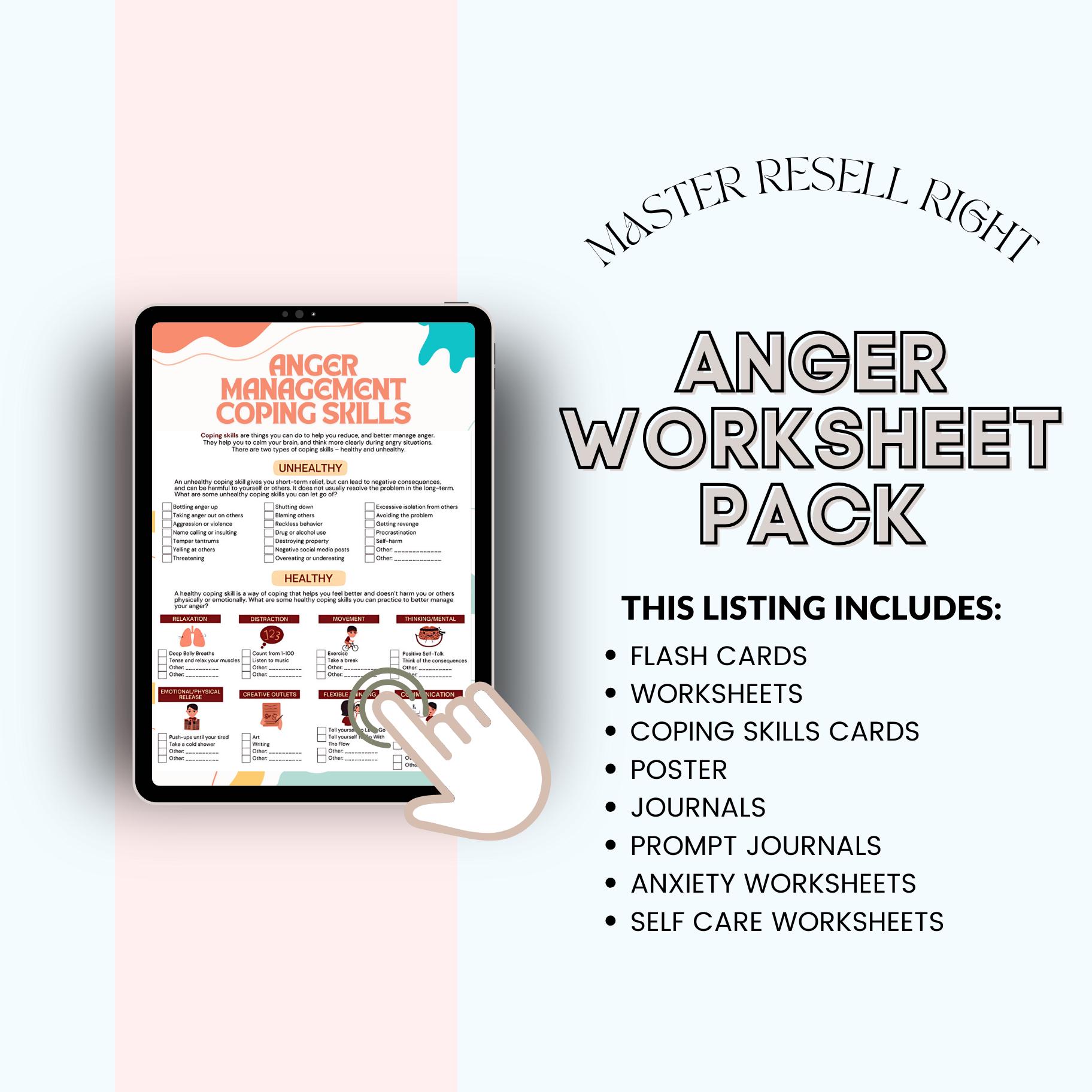 Anger Management Bundle for Teens and Adults. A Look Inside Your Brain ...