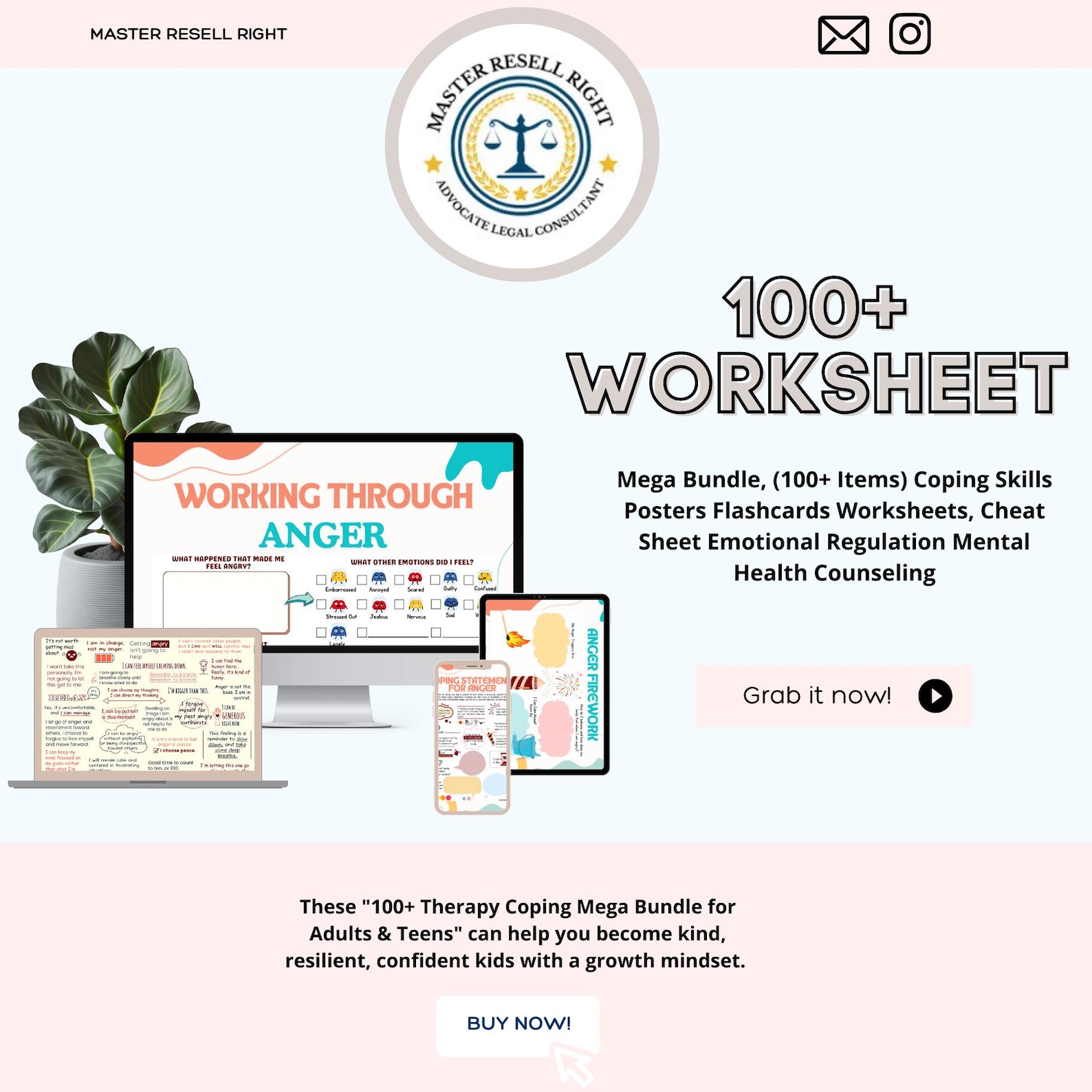 Anger Management Bundle for Teens and Adults. A Look Inside Your Brain ...