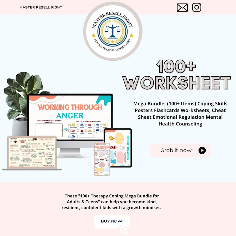 Anger Management Bundle for Teens and Adults. A Look Inside Your Brain ...