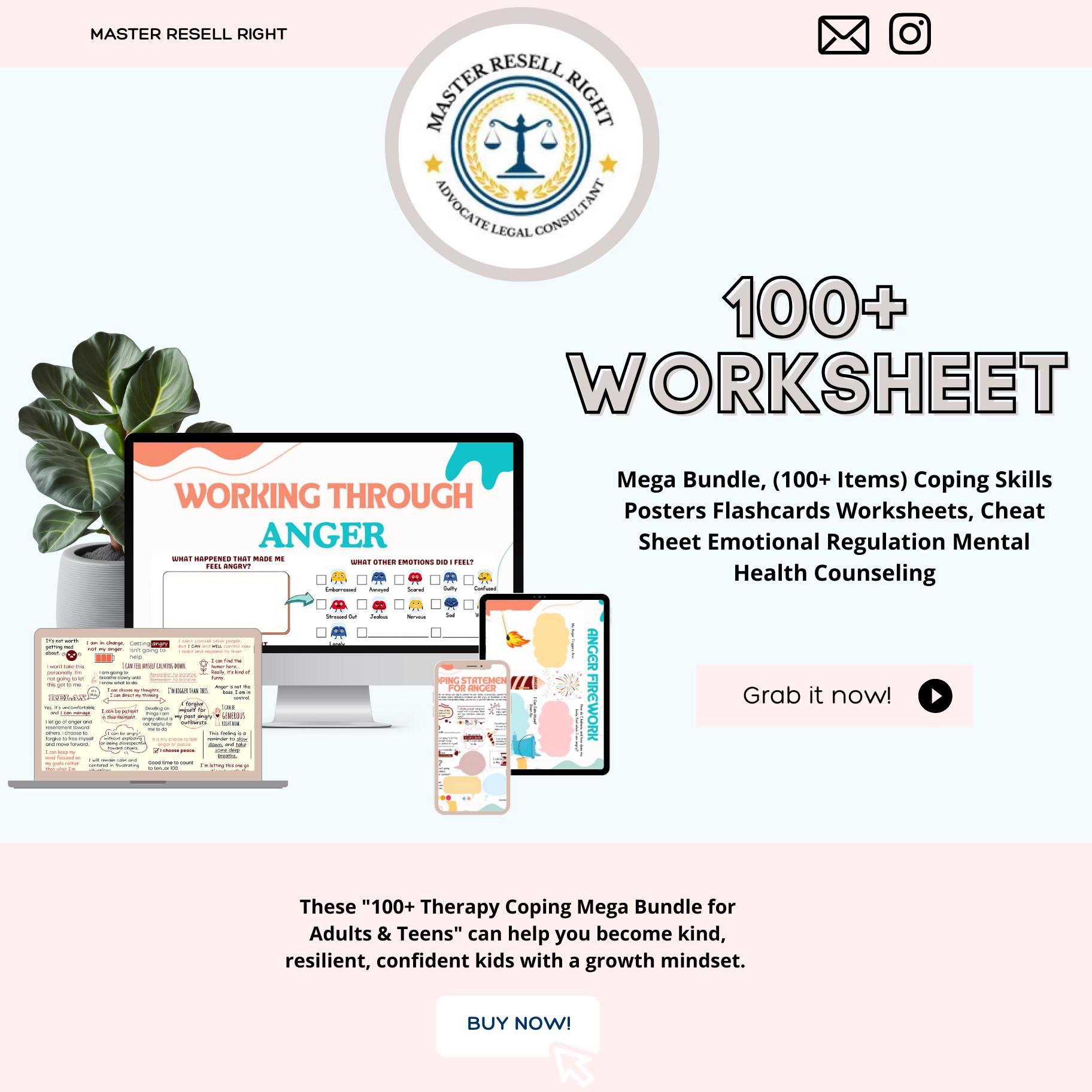 Anger Management Bundle for Teens and Adults. A Look Inside Your Brain ...