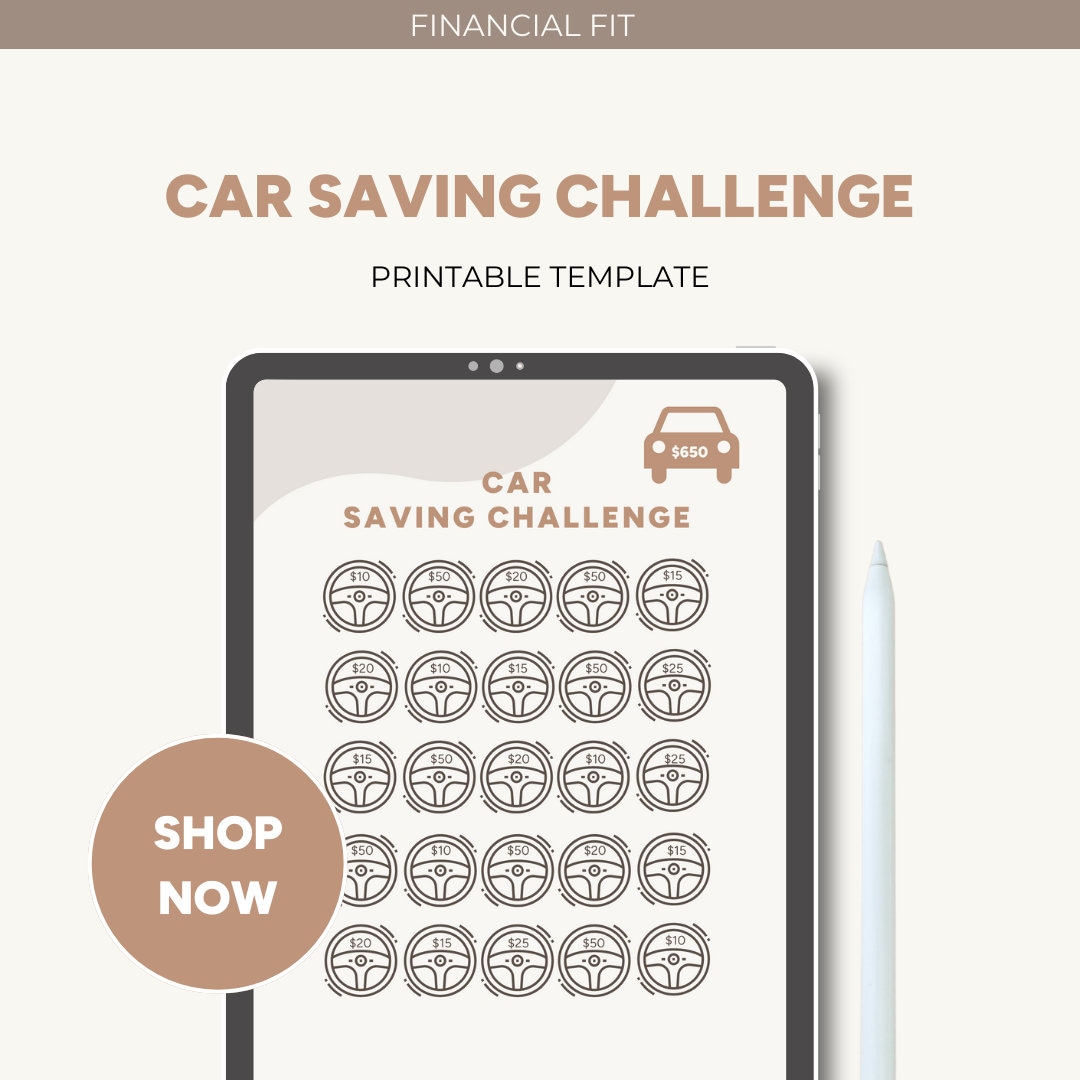 Car Saving Challenge | Money Challenge | Saving Challenge | Start ...