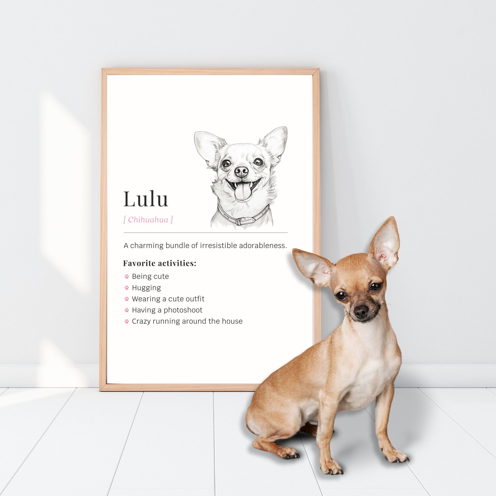 Custom Dog Definition Design, Personalized Dog Definition Poster ...