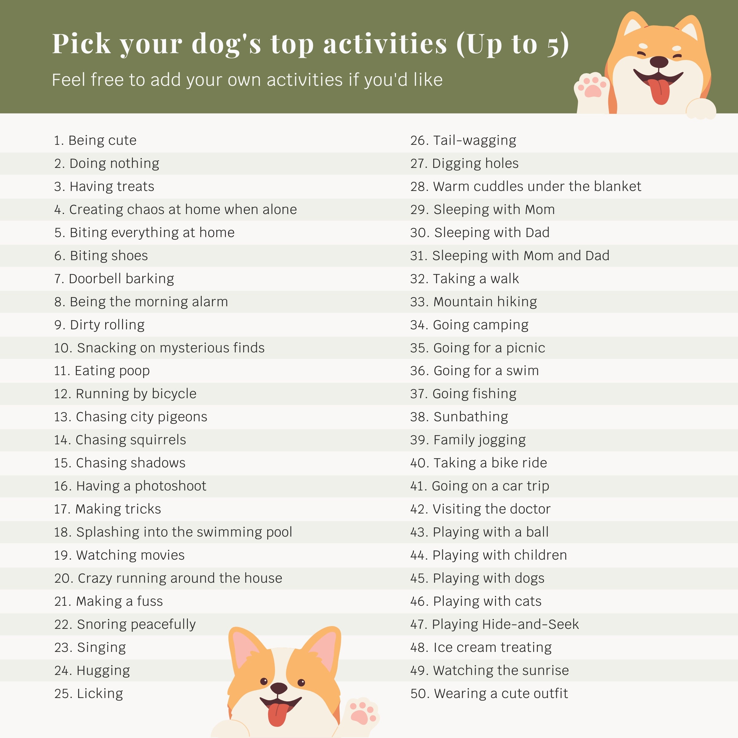 Custom Dog Definition Design, Personalized Dog Definition Poster ...