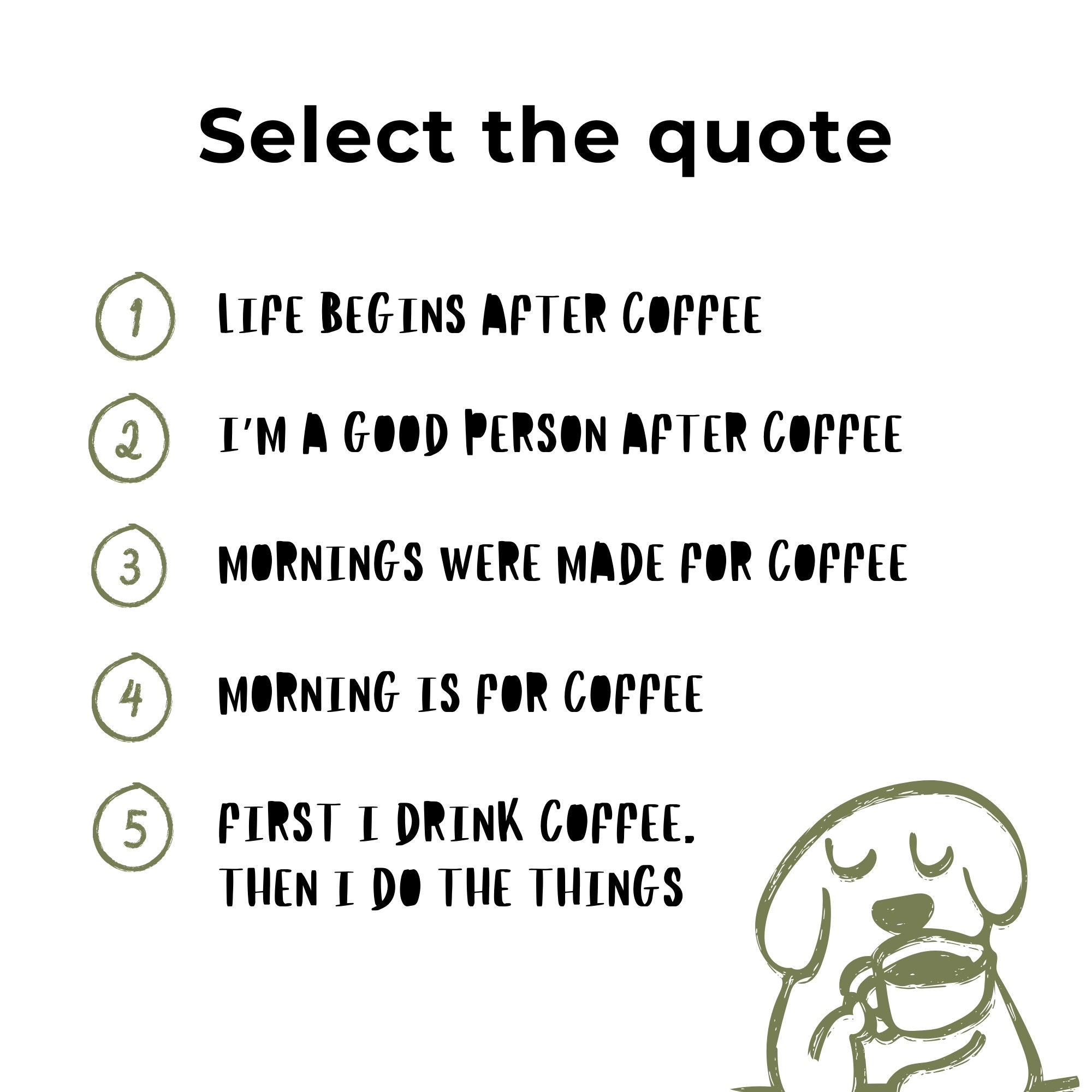 Funny Coffee Poster Coffee Lover Gift Funny Coffee Quote Kitchen Poster ...