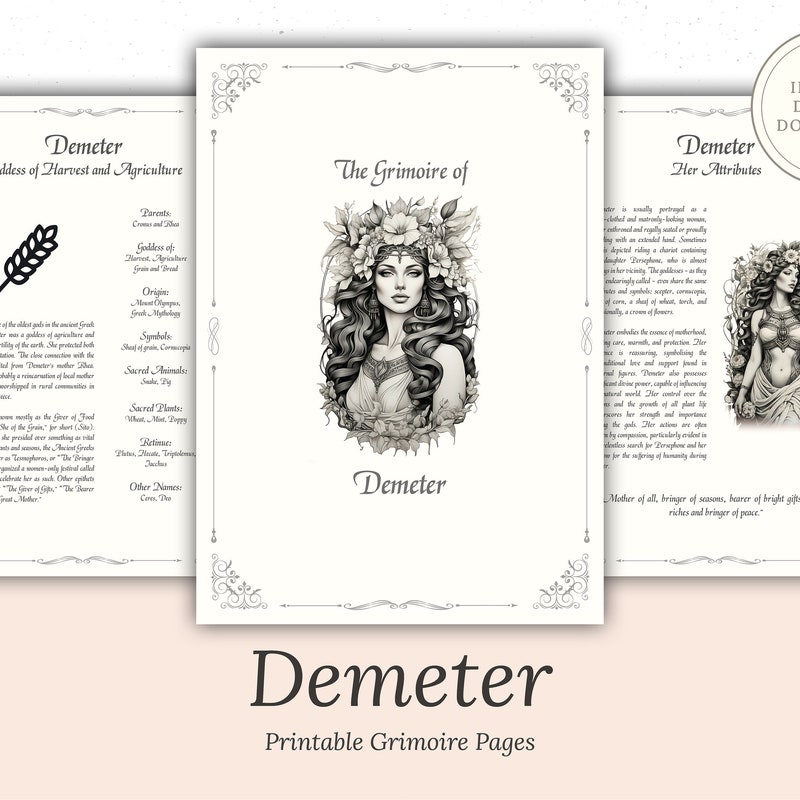 Demeter - Etsy