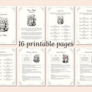 Tea Magic - Witch's Brew, Magical Tea, Tea Spell, Witch Tea, Book of ...