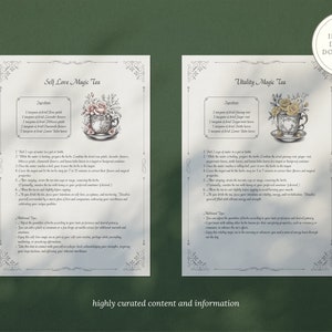 Tea Magic - Witch's Brew, Magical Tea, Tea Spell, Witch Tea, Book of ...