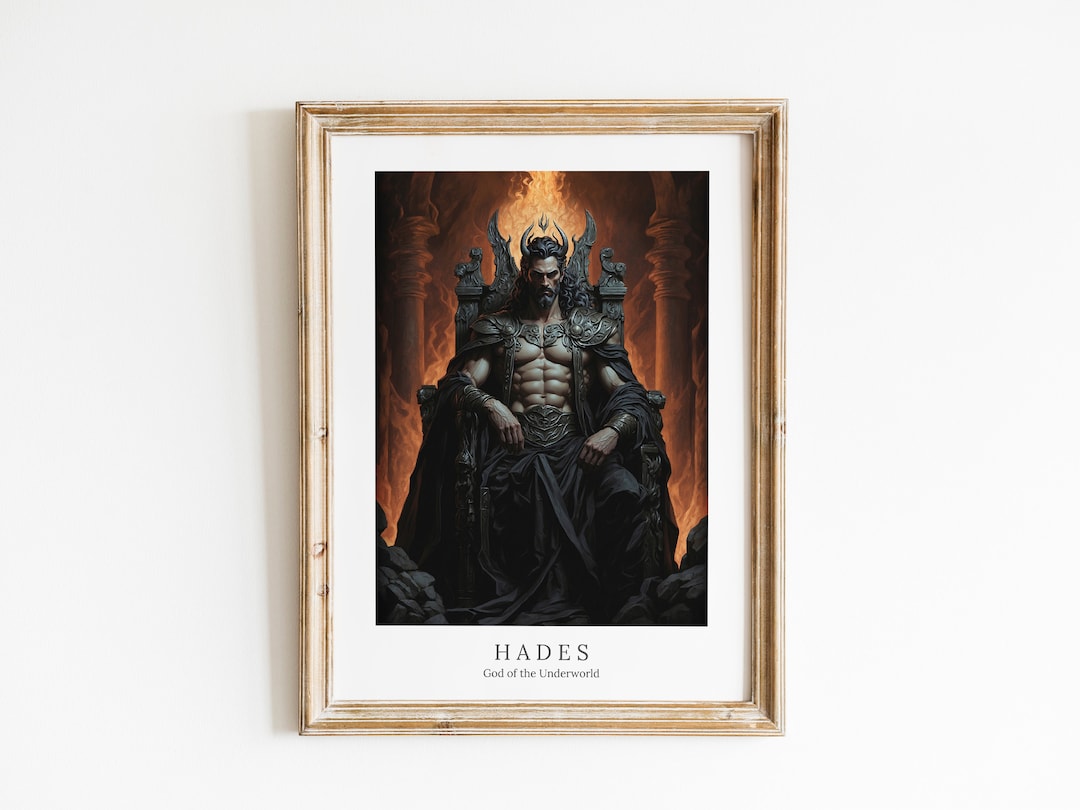 Hades Digital Art - God of the Underworld, God of the Dead, King of the ...