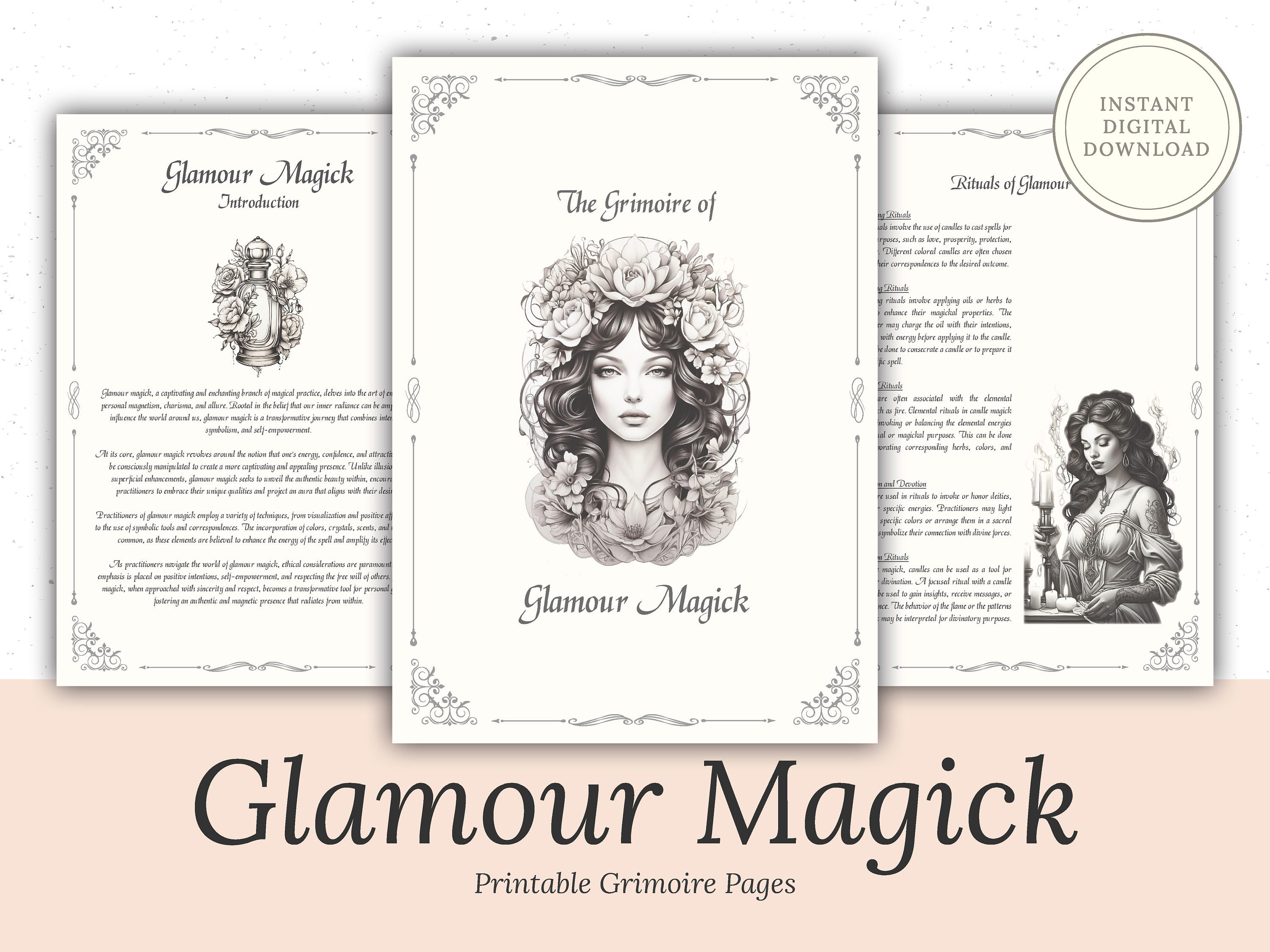 Glamour Magick Grimoire Pages Beauty Magick Beauty Spells Witchcraft ...