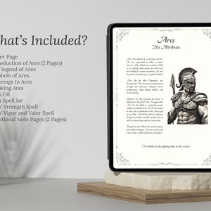 Ares - Grimoire Pages, God of War, God of Courage, God of Strength ...