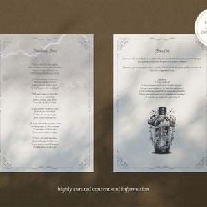 Zeus - Grimoire Pages, Greek God, Olympian God, God of Sky and Thunder ...