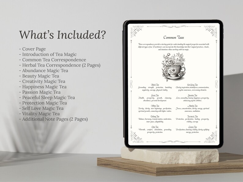 Tea Magic - Witch's Brew, Magical Tea, Tea Spell, Witch Tea, Book of ...