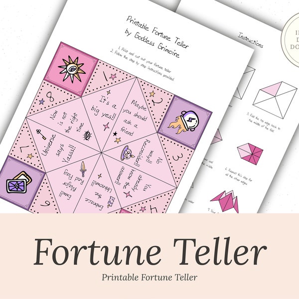 Cootie Catcher - Etsy