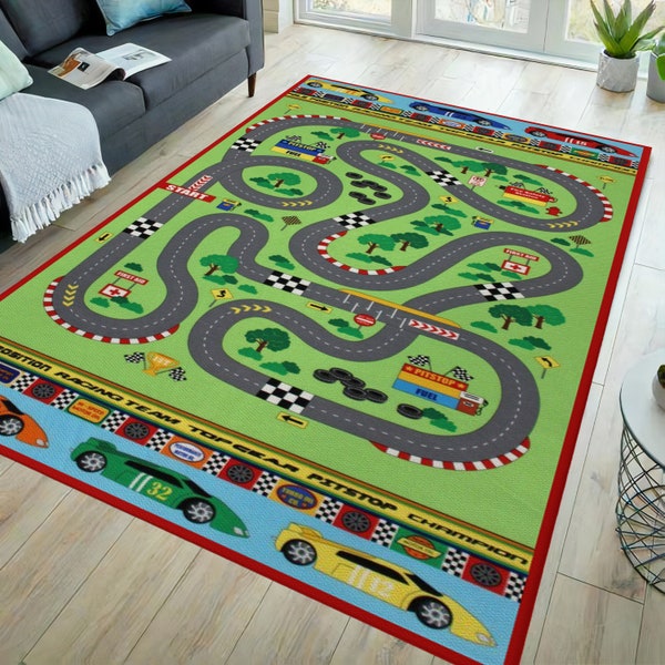 Car Road Rug - Etsy
