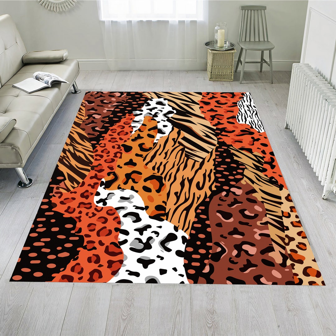 Animal Skin Pattern Rug, Leopard Skin Pattern Rug, Zebra Skin Pattern ...