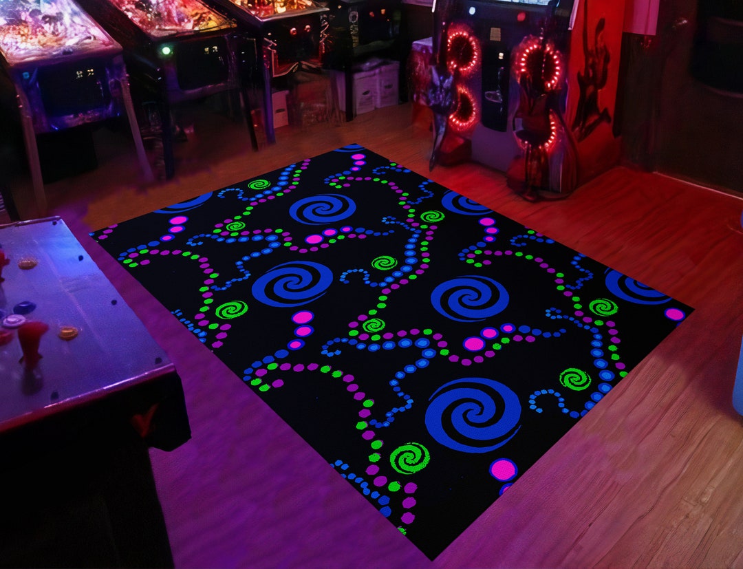 Bowling Alley Carpet, Arcade Rug, Arcade Bar Rug, Home Arcade Decor ...