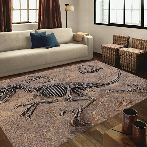Dinosaur Rug - Etsy