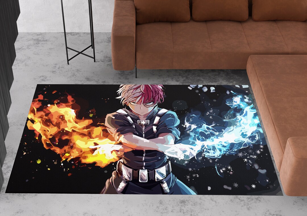 Anime Character Rug, Anime Rug, Anime Themed Rug, Anime Room Carpet ...