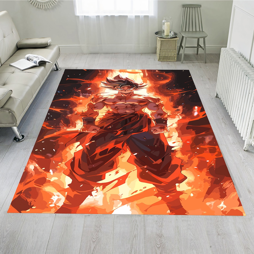 Anime Character Rug, Anime Rug, Anime Carpet, Anime Decor, Manga Rug ...