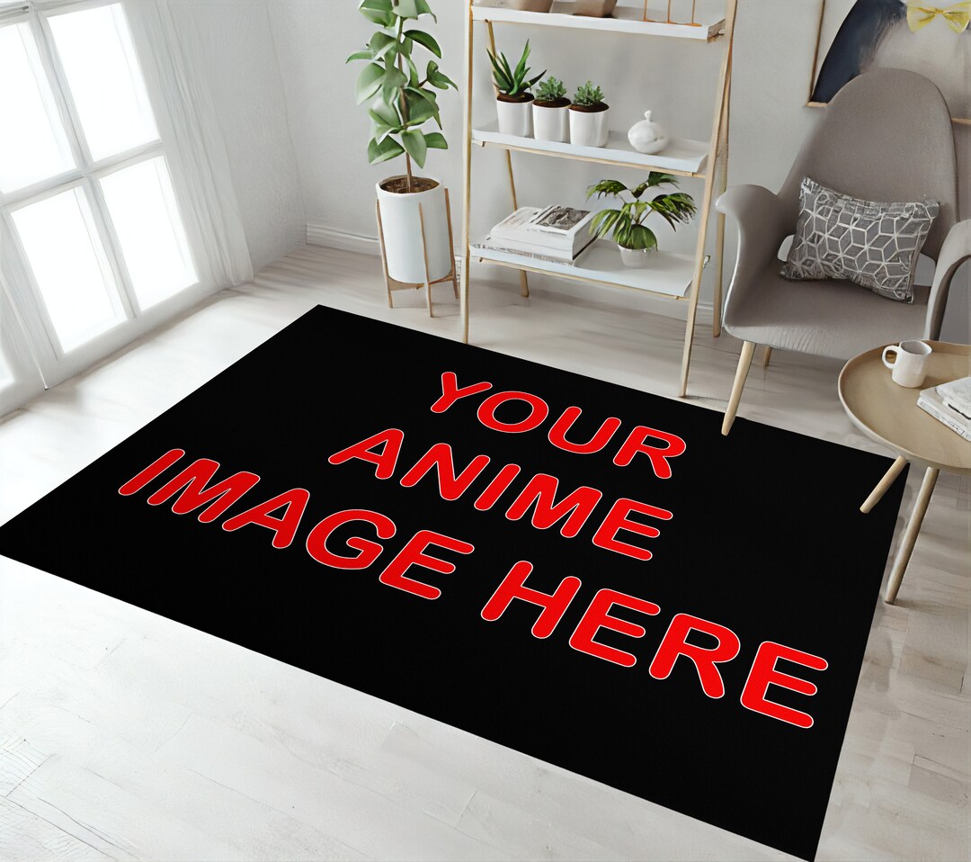 Anime Rug, Custom Anime Rug, Custom Rug, Custom Size Custom Carpet ...