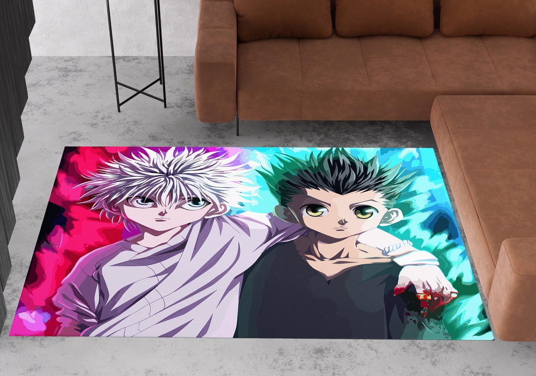 Anime Carpet, Anime Patterned Rug, Anime-themed Rug, Anime Room Carpet ...