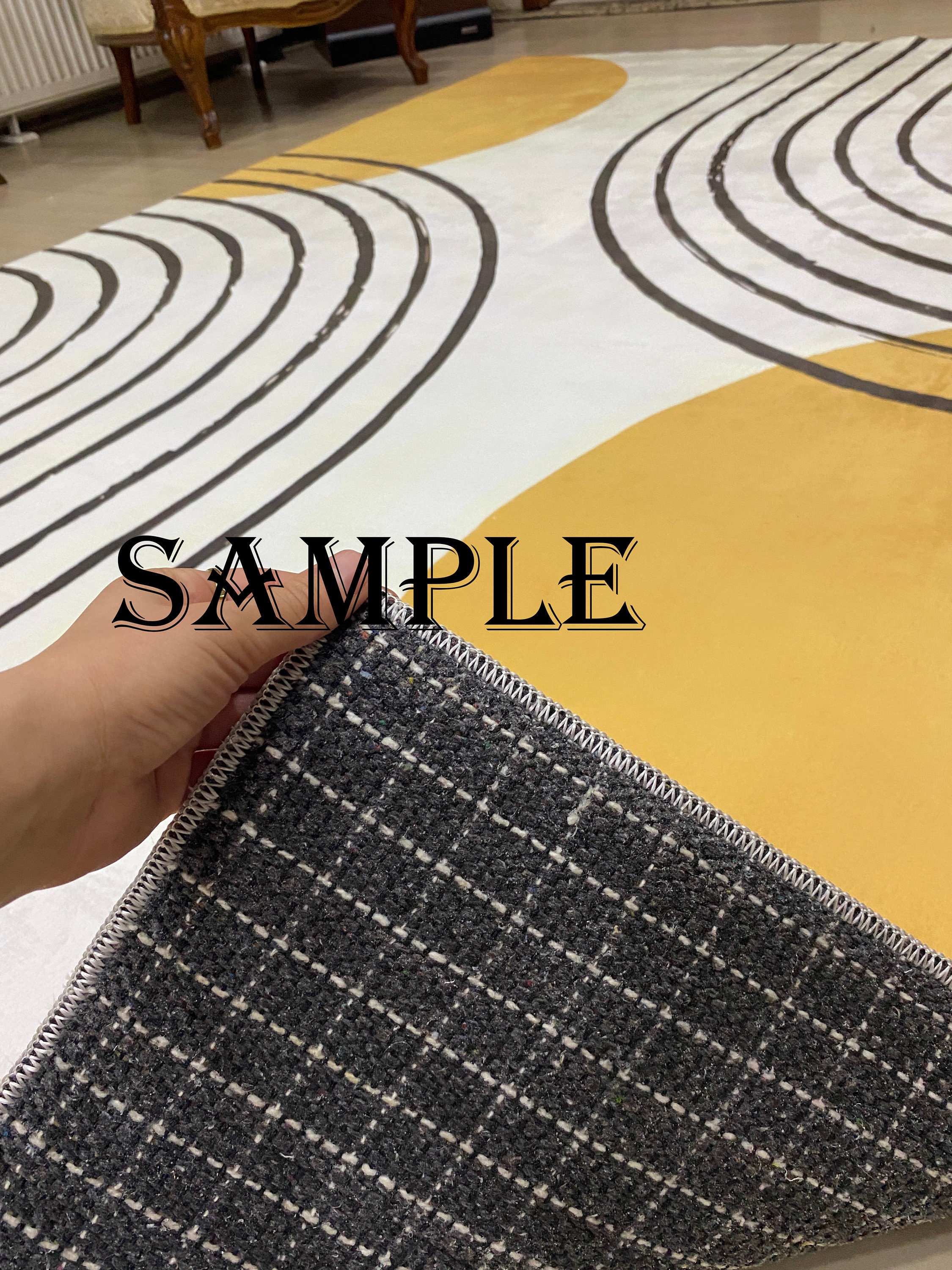 Abstract Rug, Decorative Rug, Aesthetic Rug, Minimalist Rug, Minimal ...